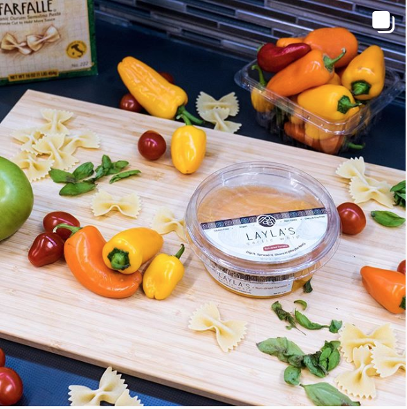 Updated Home Page Layout - Layla's Food Company